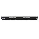Mini Patch Panel 12 Puertos 19" 1U Categoria 5E | Grupo Plus